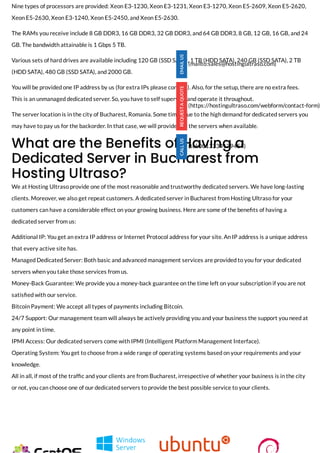 Hostingultraso bucharest | PDF