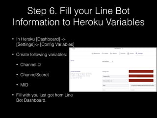 Host Line Bot with Golang | PPT