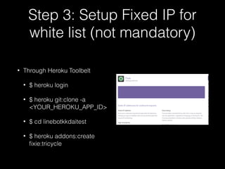 Host Line Bot with Golang | PPT
