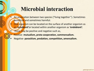 Host microbe interaction | PPTX