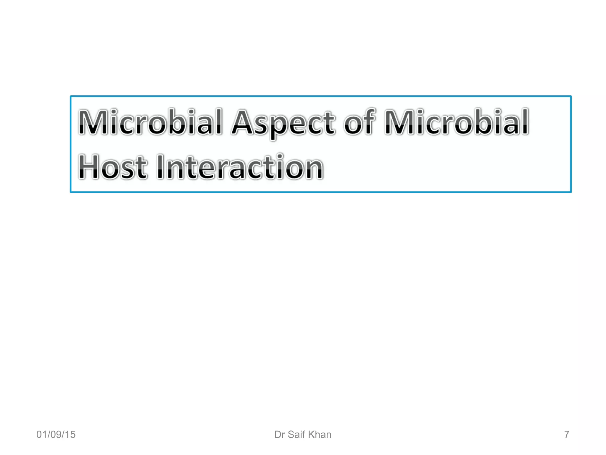 Host microbe interaction in periodontal disease | PPT