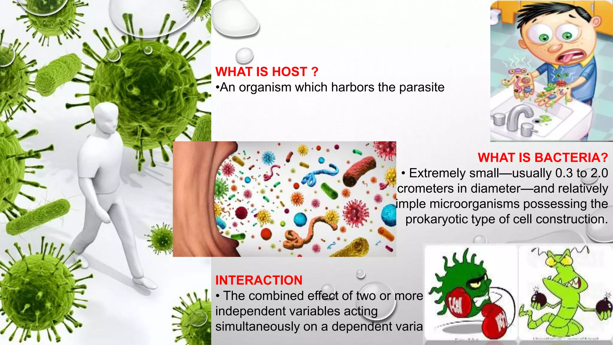 Host microbial interaction in periodontal disease | PPTX