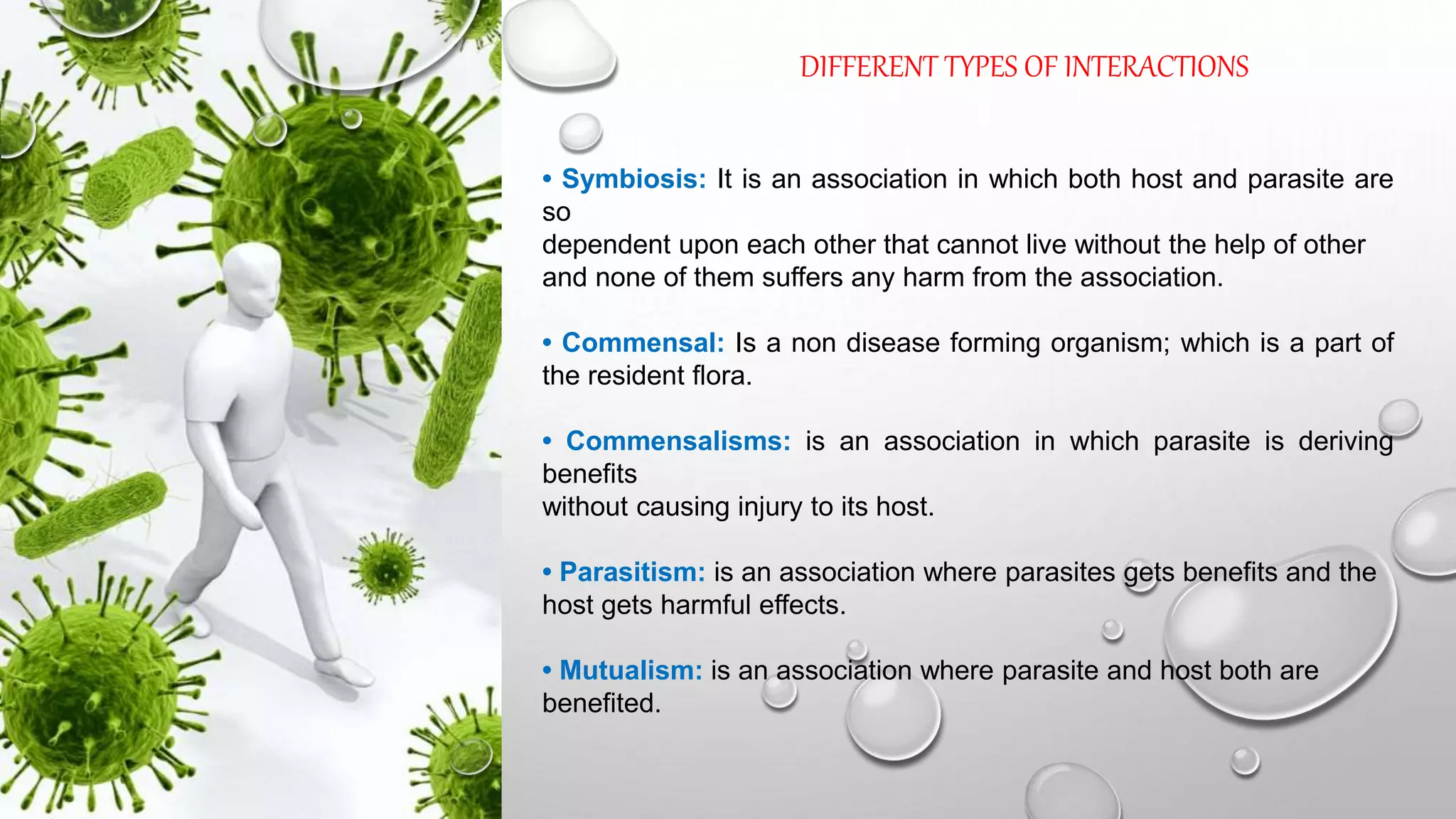 Host microbial interaction in periodontal disease | PPTX