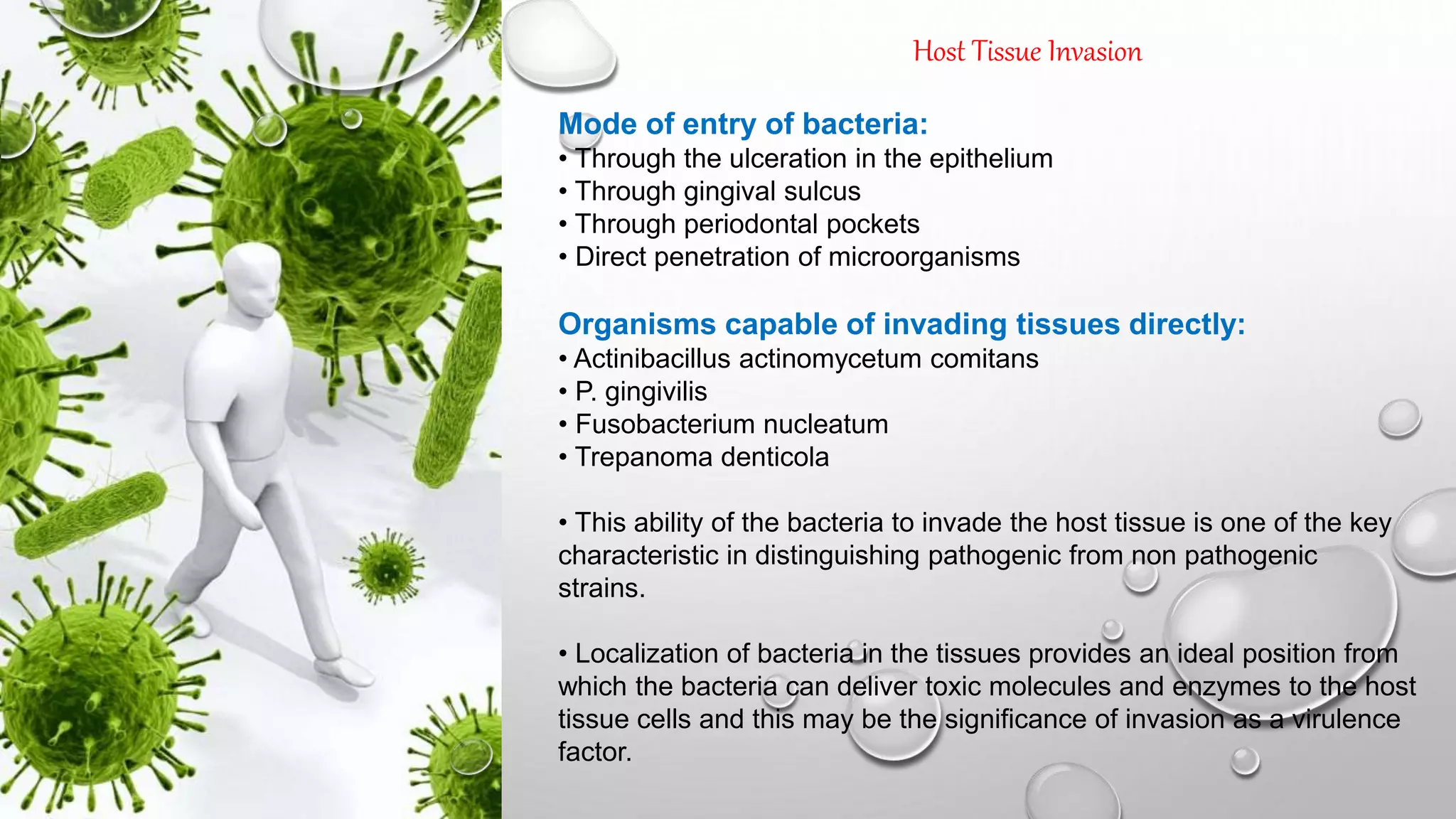 Host microbial interaction in periodontal disease | PPTX
