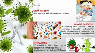 Host microbial interaction in periodontal disease | PPTX