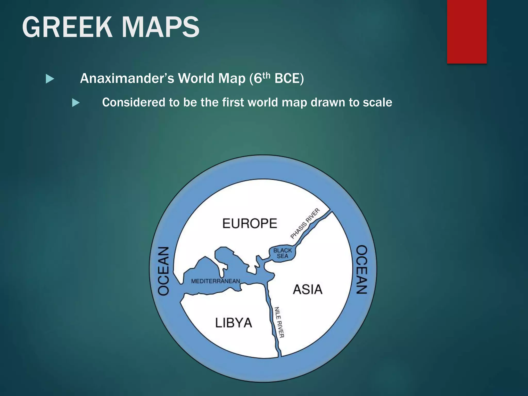 Hostory of cartography or maps | PPT