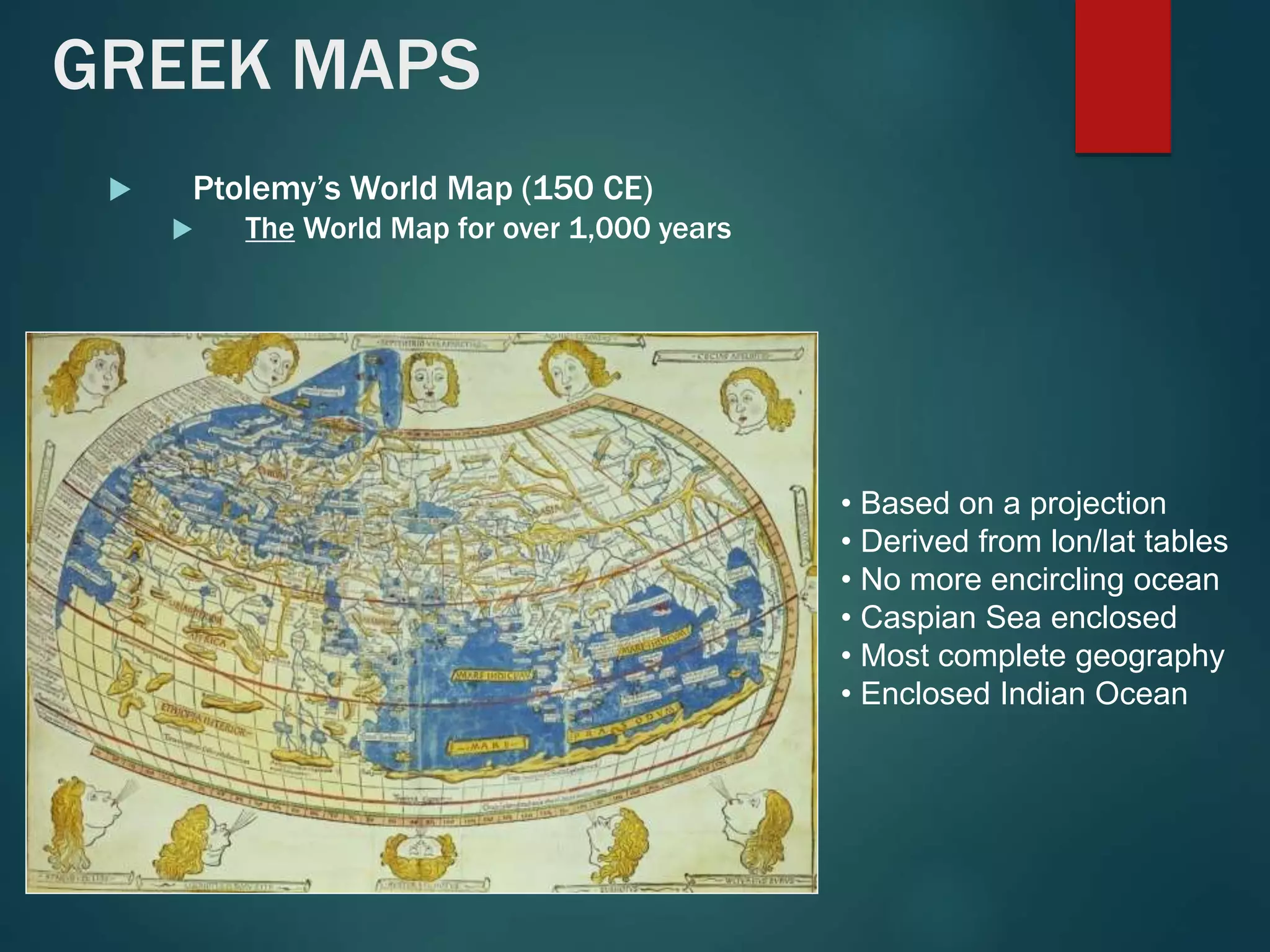 Hostory of cartography or maps | PPT