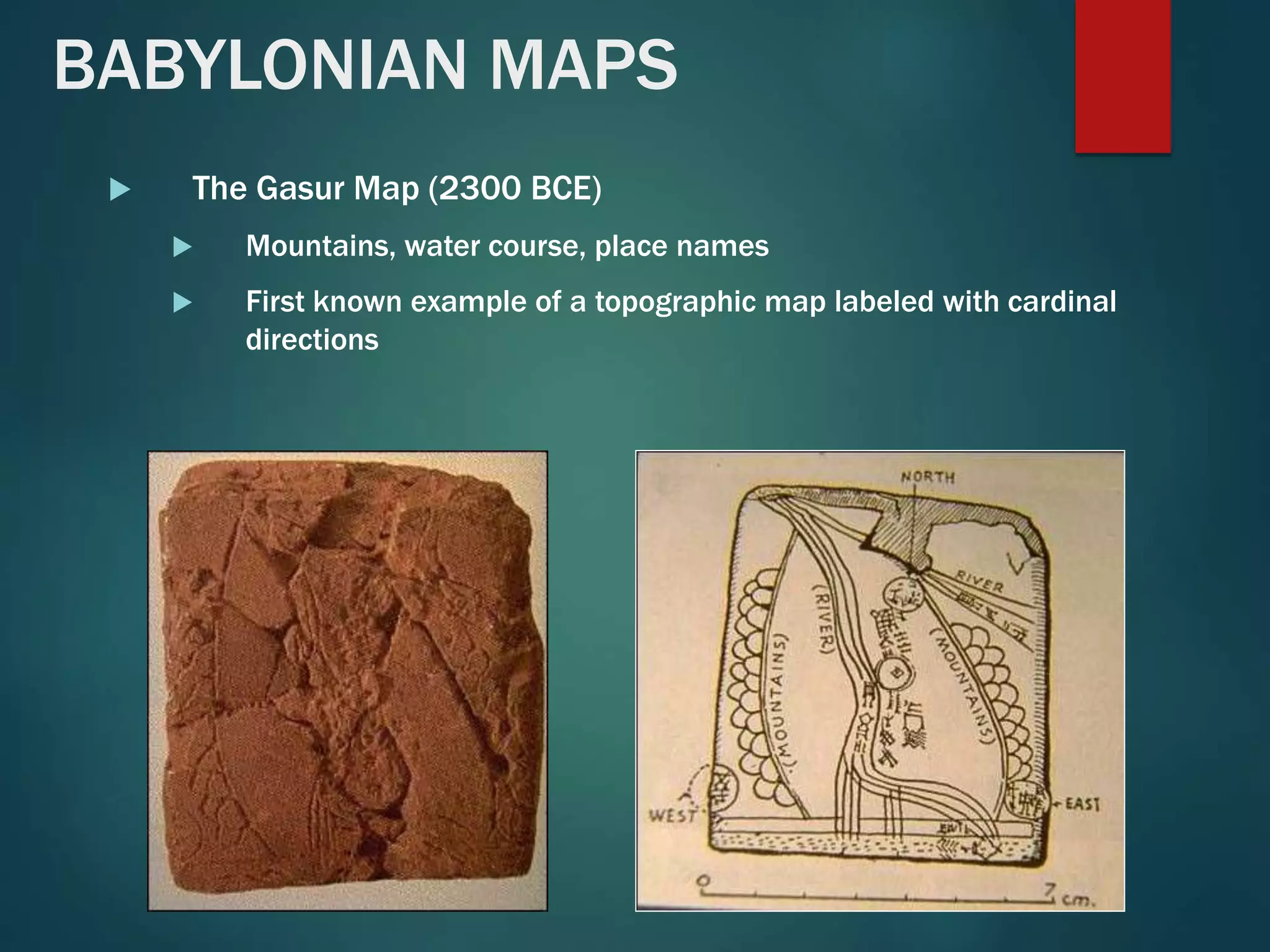 Hostory of cartography or maps | PPT