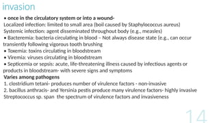 host parasite-Pathogenesis of microbial infections.pptx