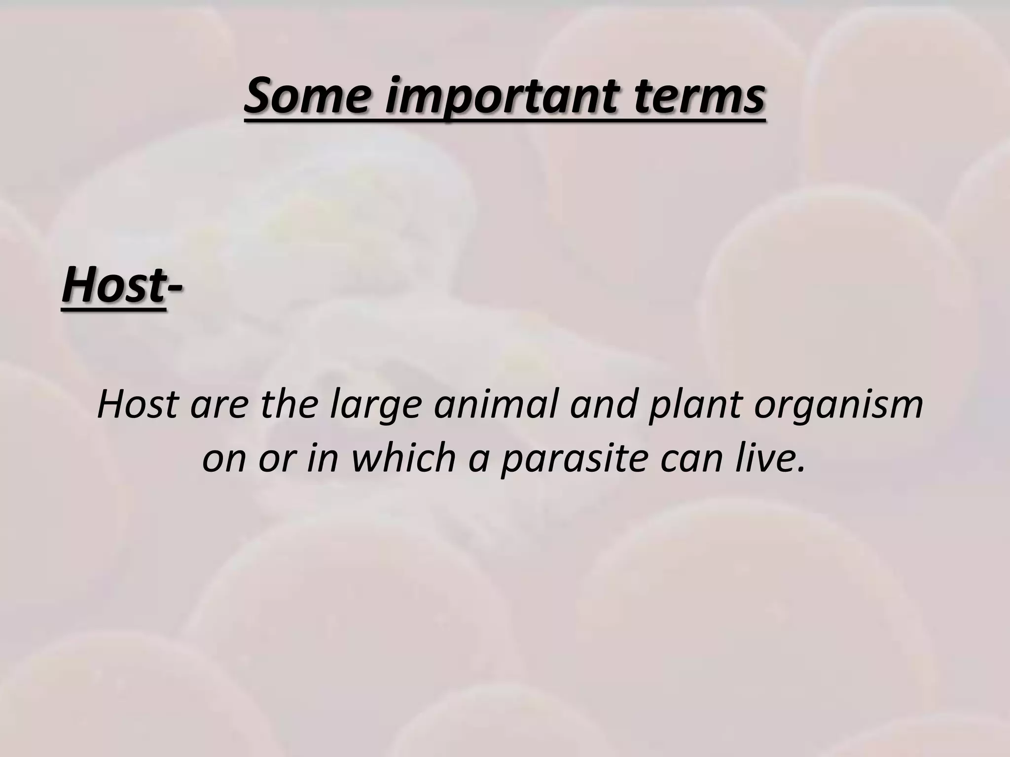 Host parasite relationship | PPTX