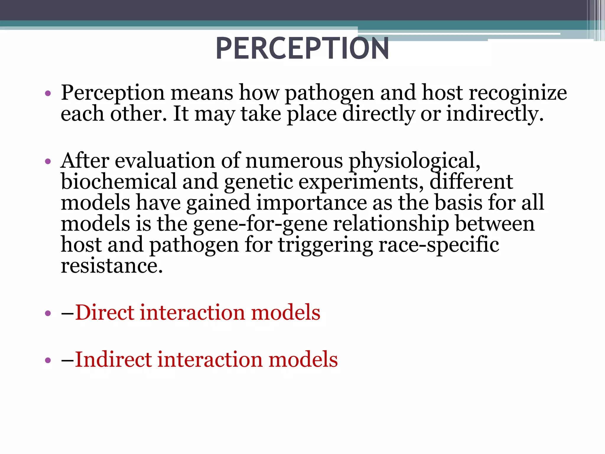 Host pathogen interaction plants | PPTX