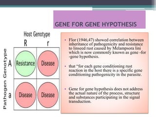 Host pathogen interaction plants | PPTX