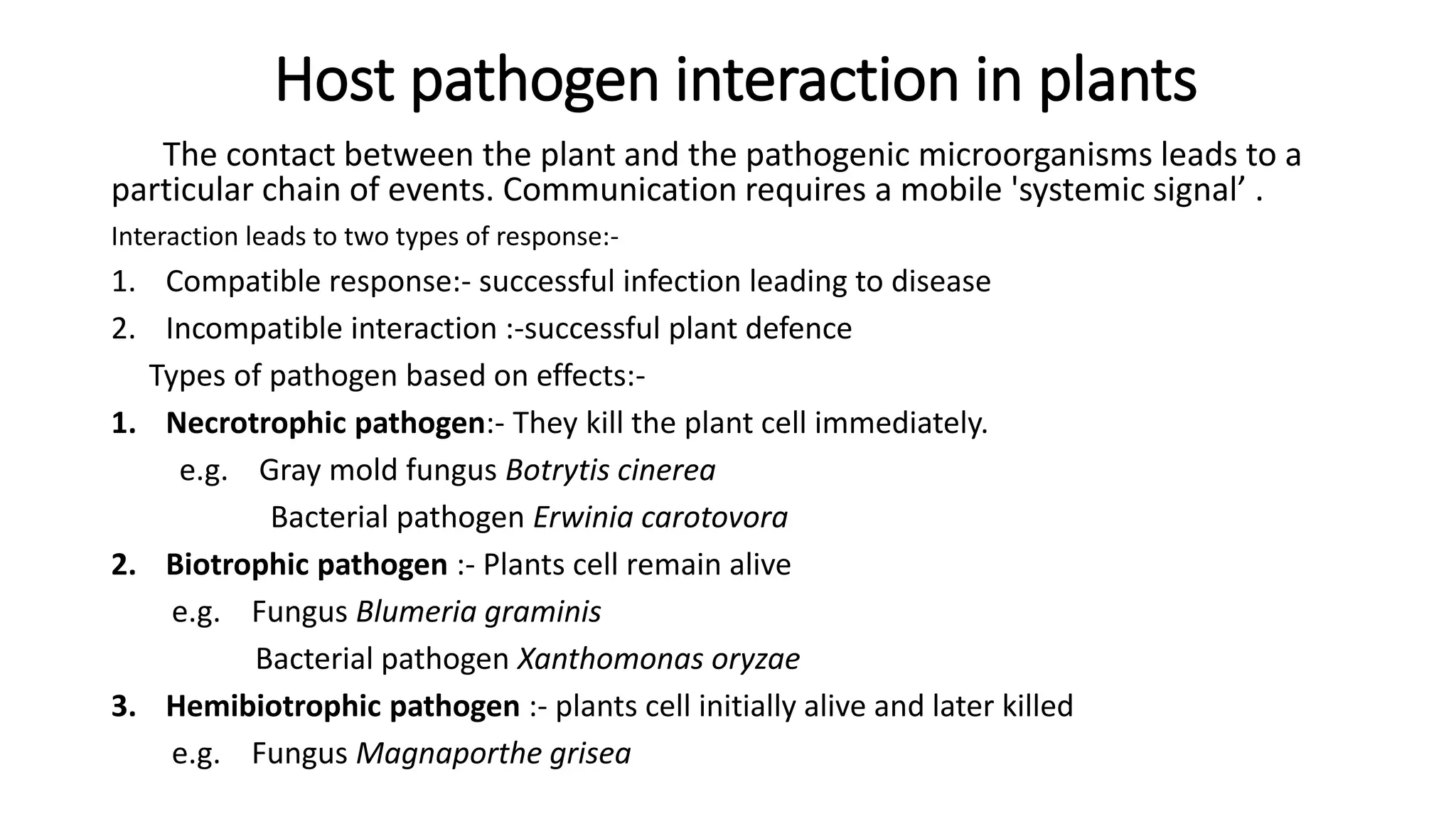 host pathogen interaction, Mechanism of pathogenesis | PPTX
