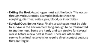 host pathogen interaction, Mechanism of pathogenesis | PPTX