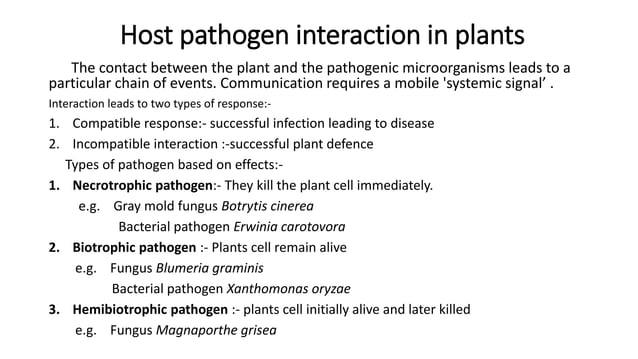 host pathogen interaction, Mechanism of pathogenesis | PPTX