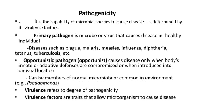 host pathogen interaction, Mechanism of pathogenesis | PPTX