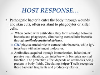 Microbial attraction with the pathogen.. | PPT