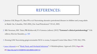 Host response to Necrotizing Ulcerative Disease (NUP+NUG) | PPT