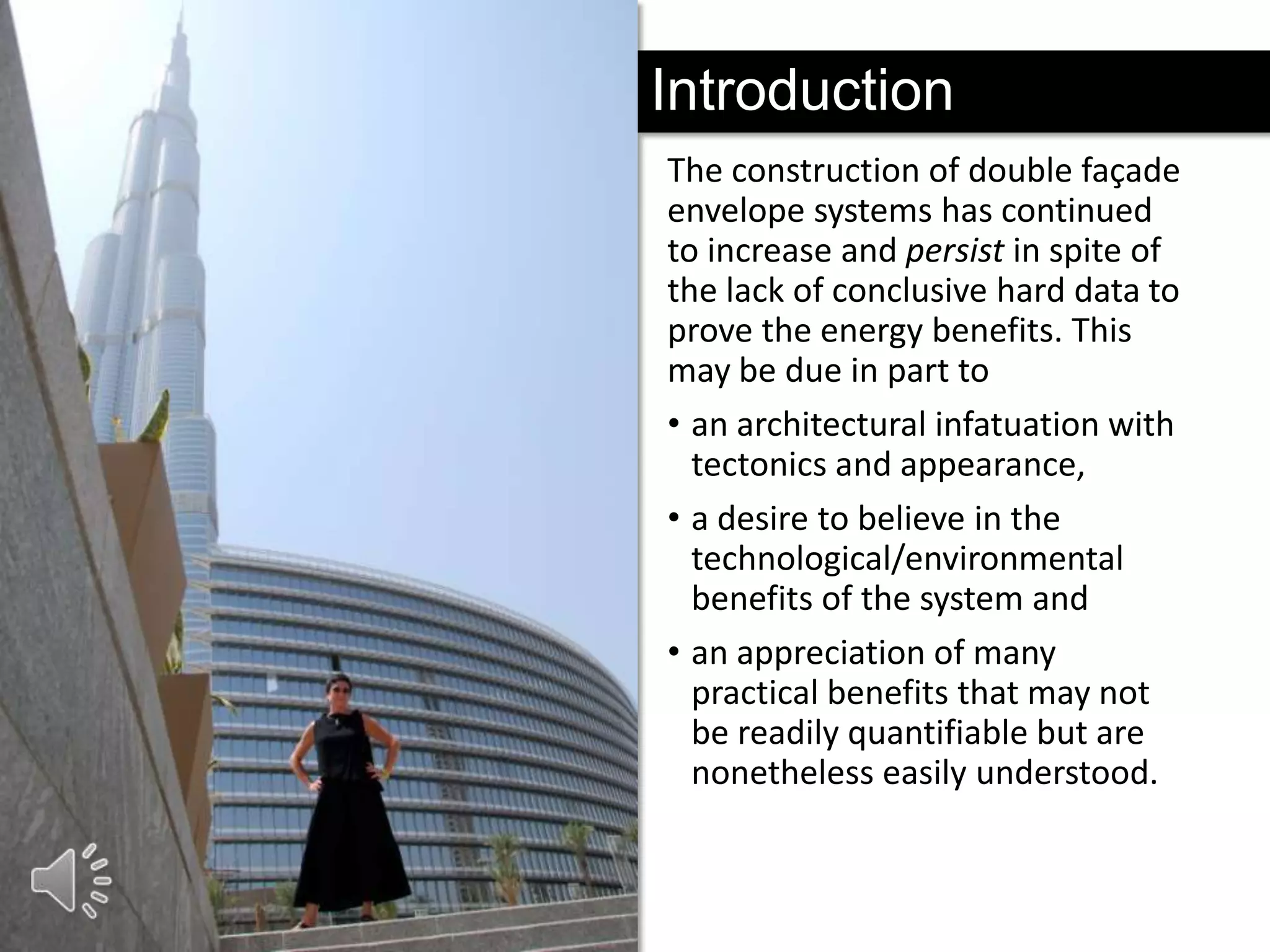 Hot Climate Double Facades: A Focus on Solar Avoidance | PPTX