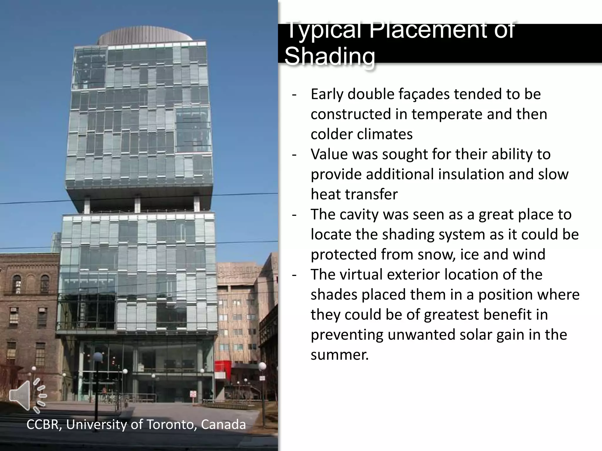 Hot Climate Double Facades: A Focus on Solar Avoidance | PPTX