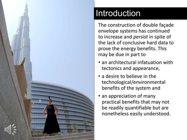 Hot Climate Double Facades: A Focus on Solar Avoidance | PPTX | Indoor Environmental Quality ...