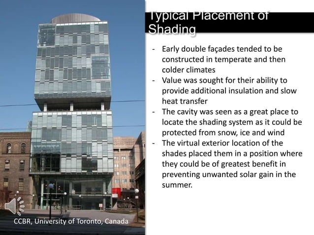 Hot Climate Double Facades: A Focus on Solar Avoidance | PPTX | Indoor ...