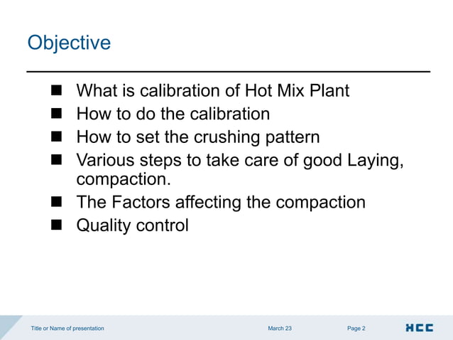 Hot-Mix-Plant-Calibration.ppt | Physics | Science