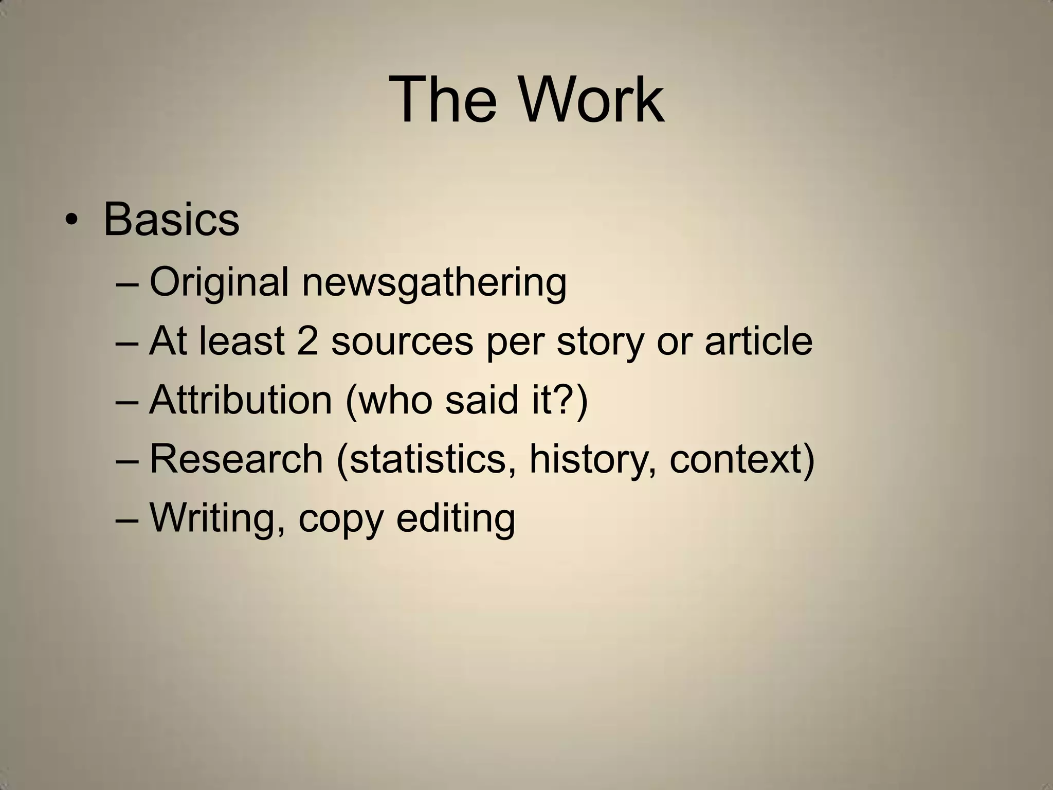 What is Journalism? | PPTX