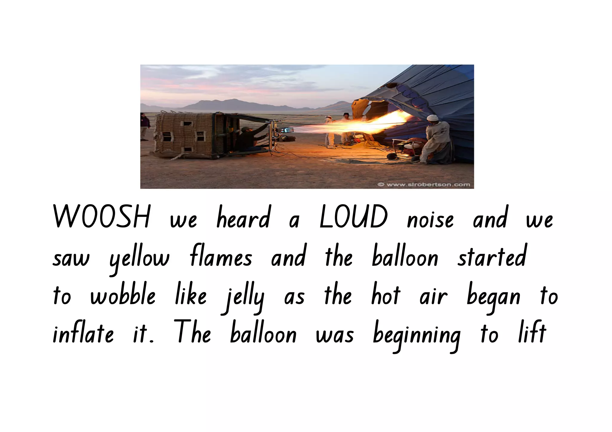 Hot air balloon adventure | PDF