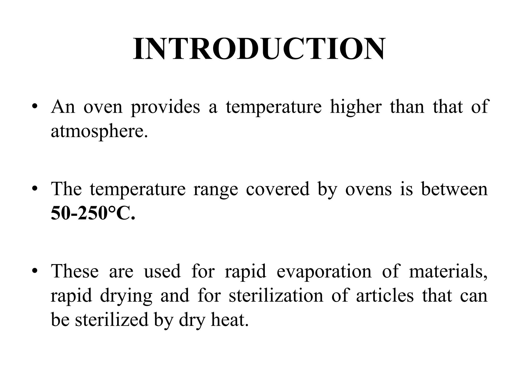 Hot air oven | PPTX