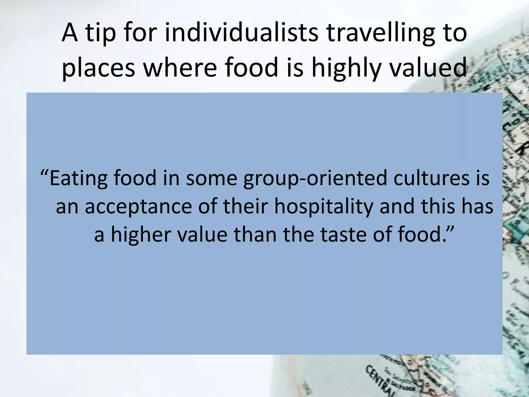 Hot and Cold-climate Cultures | PPT