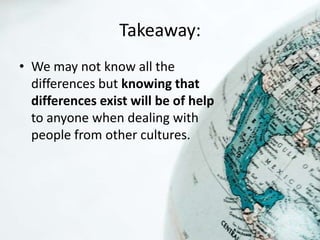 Hot and Cold-climate Cultures | PPT