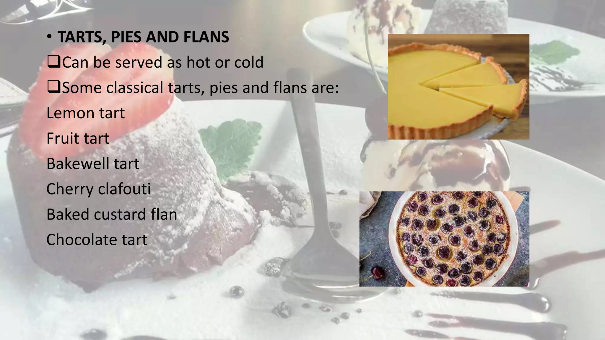 Hot and cold desserts | PPTX