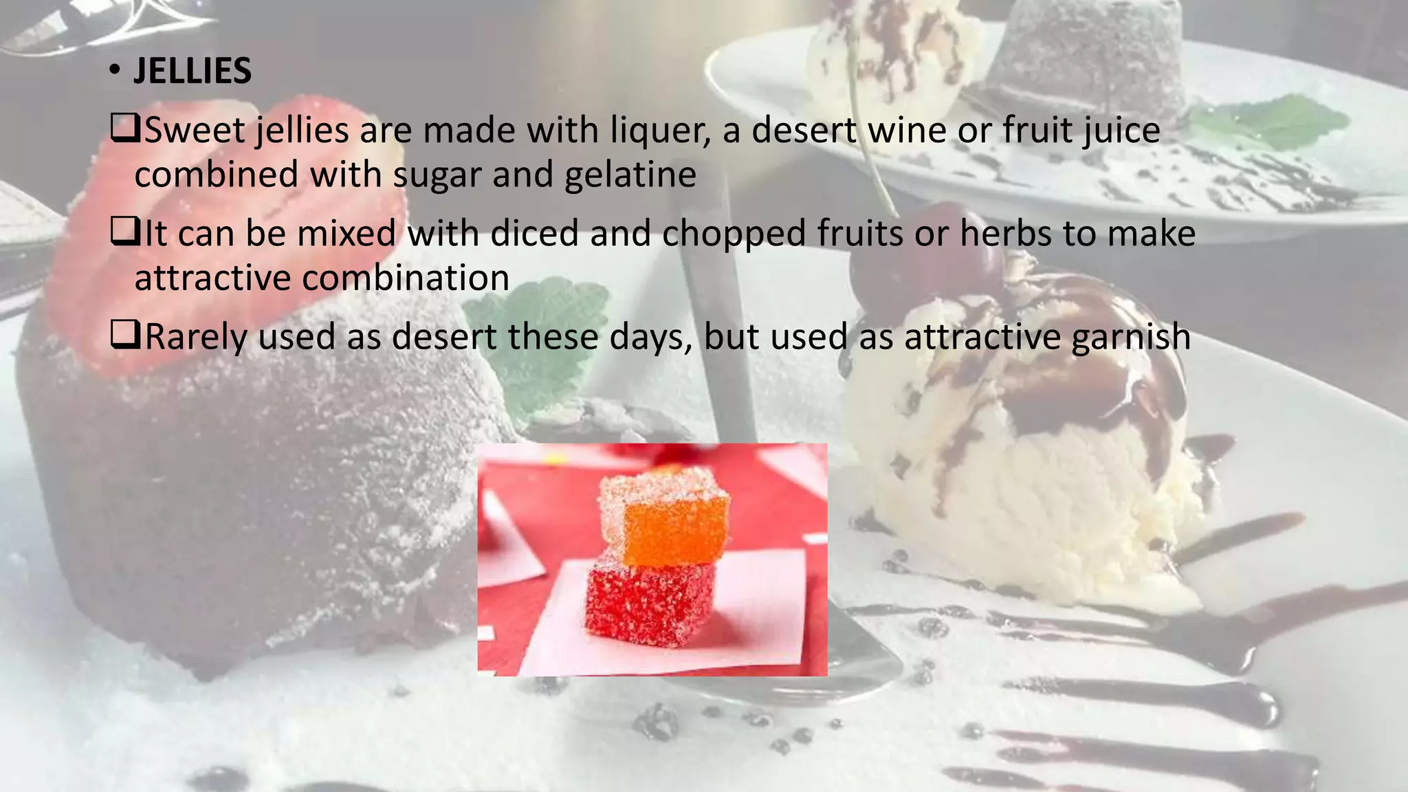Hot and cold desserts | PPTX