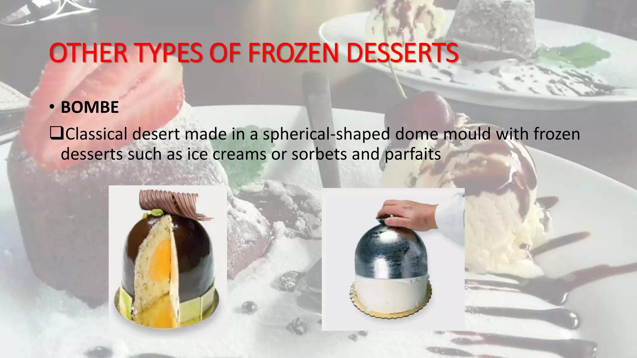 Hot and cold desserts | PPTX