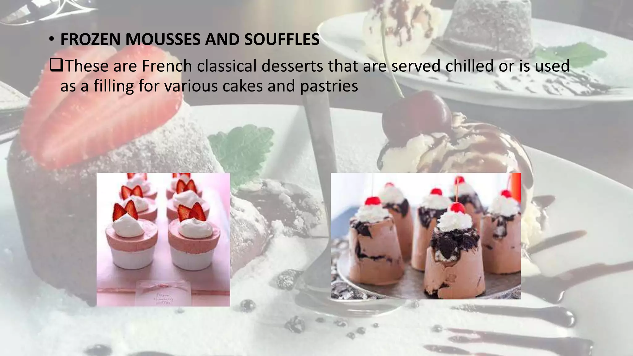 Hot and cold desserts | PPTX