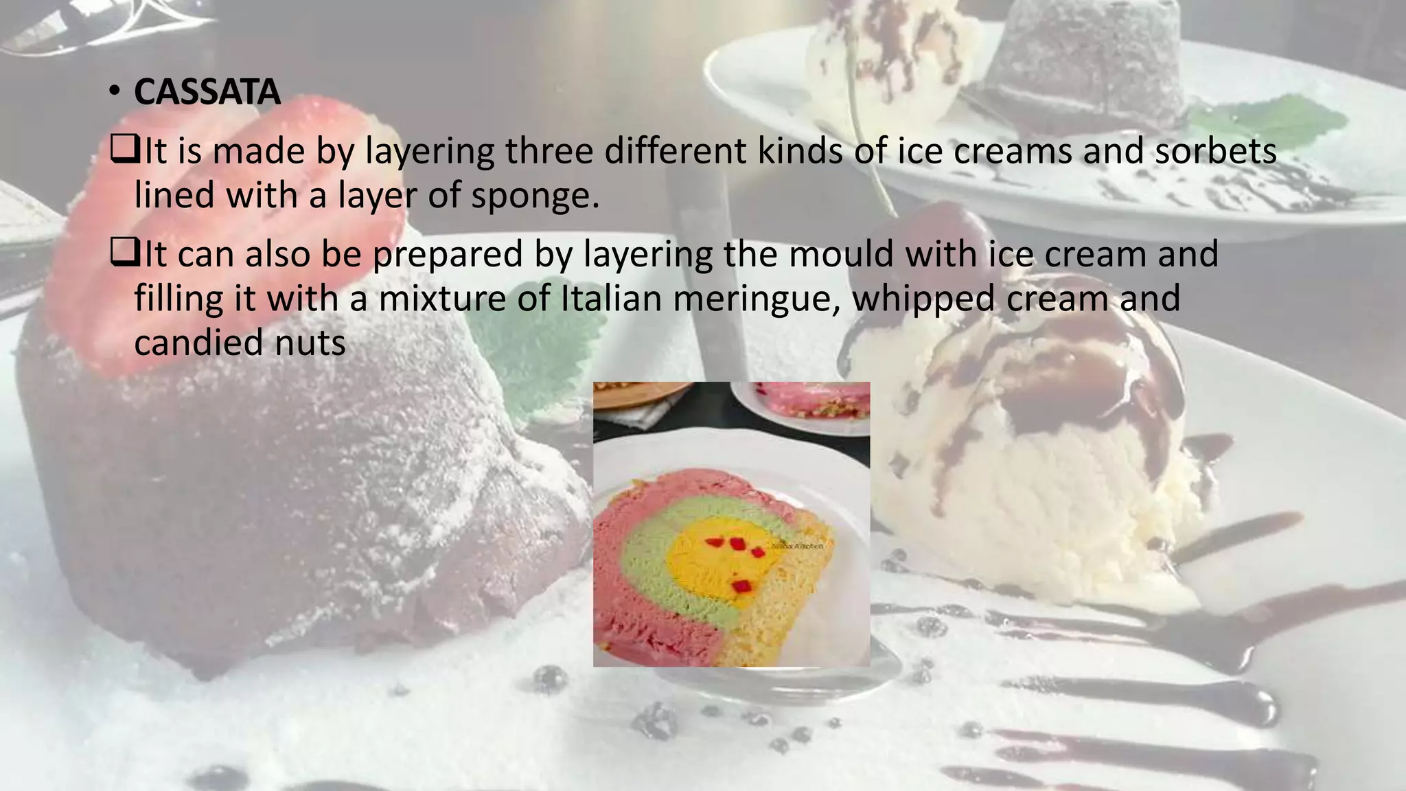 Hot and cold desserts | PPTX