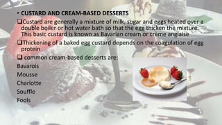 Hot and cold desserts | PPTX