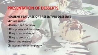 Hot and cold desserts | PPTX