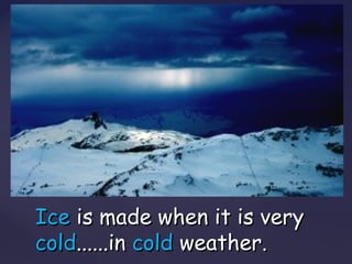 Hot and cold things | PPT