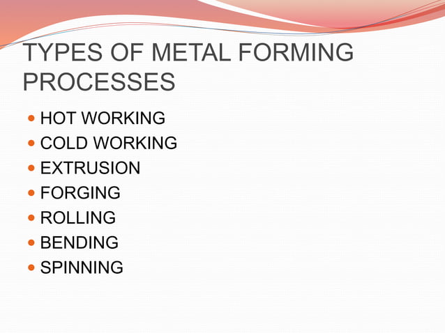 Hot and cold working | PPTX | Physics | Science