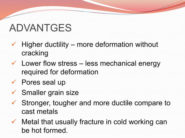 Hot and cold working | PPTX | Physics | Science