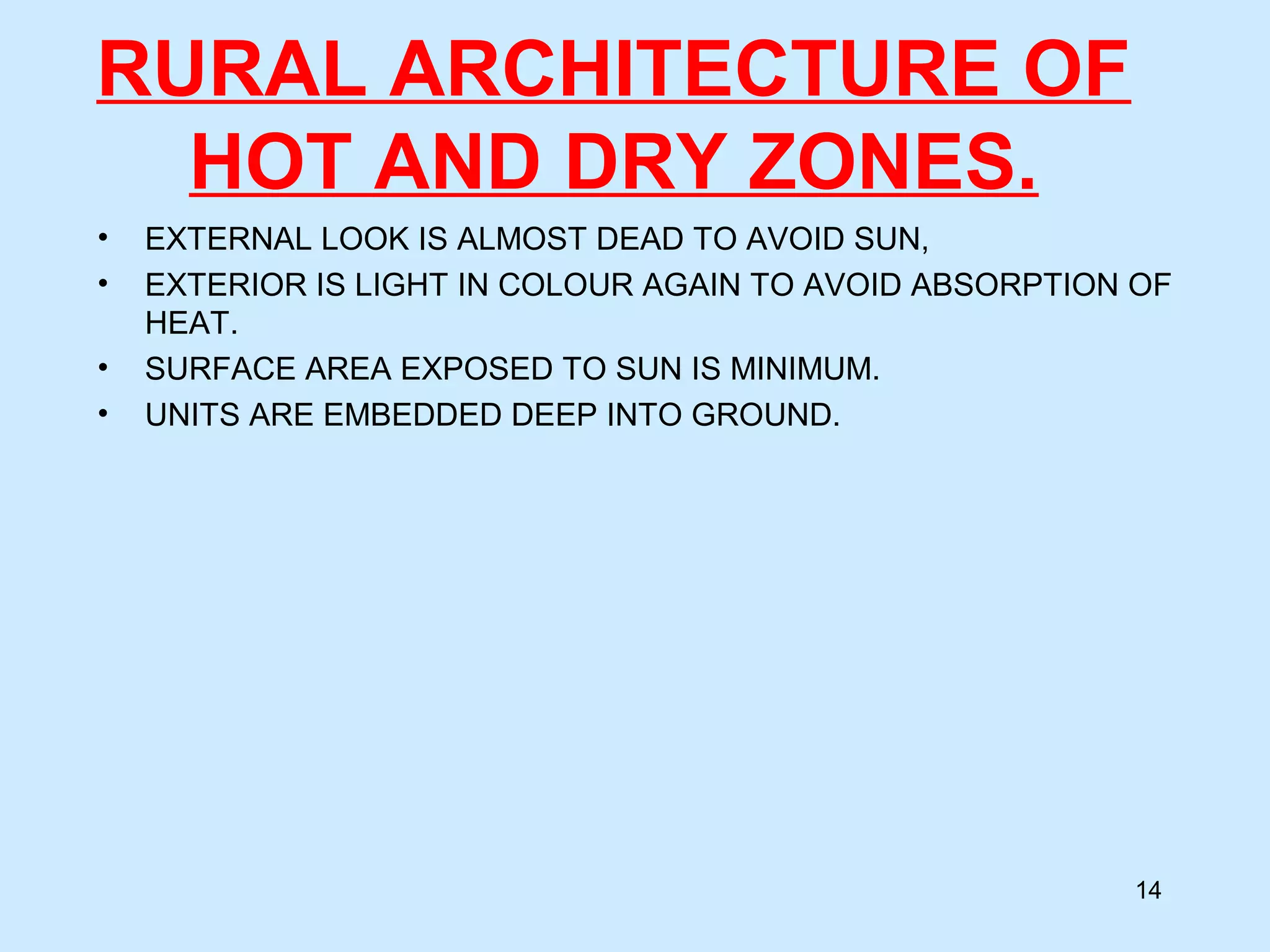 Hot and dry climate | PPT