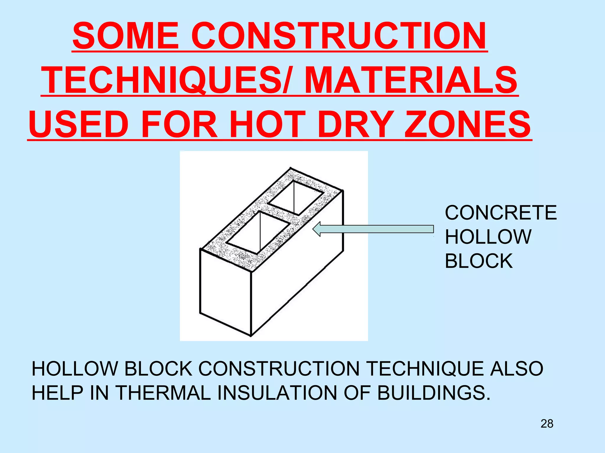 Hot and dry climate | PPT