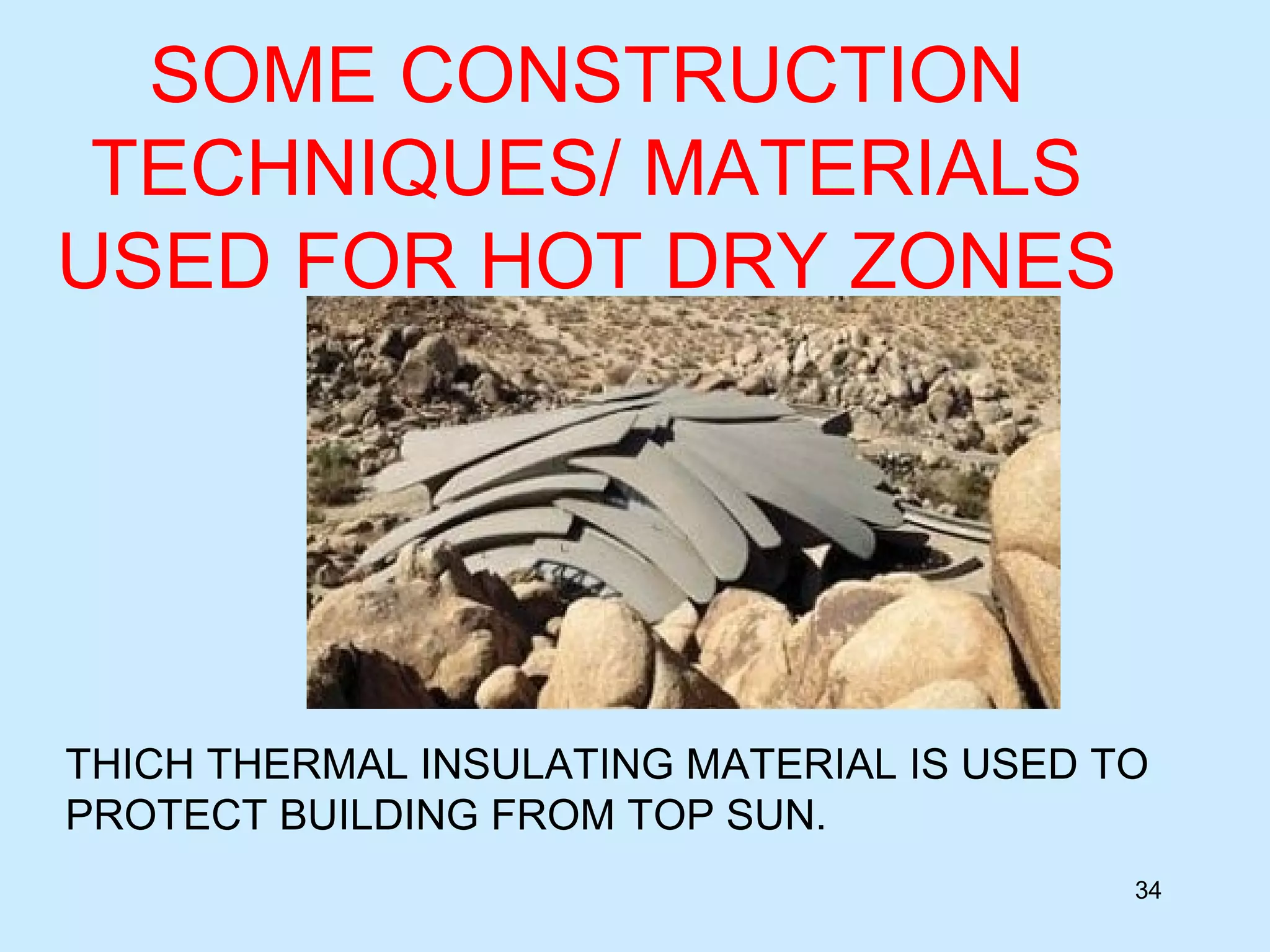 Hot and dry climate | PPT