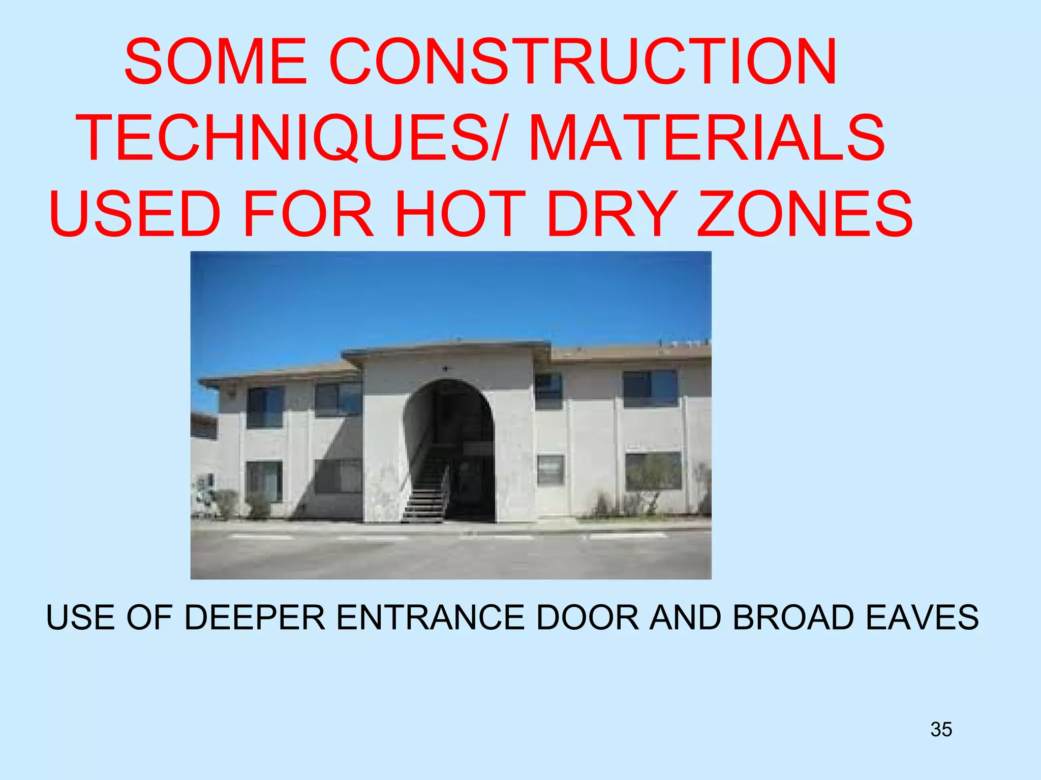Hot and dry climate | PPT