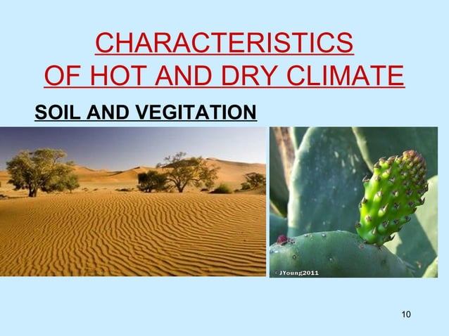 Hot and dry climate | PPT