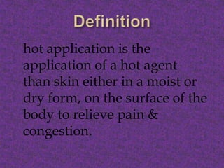 Hot application | PPTX