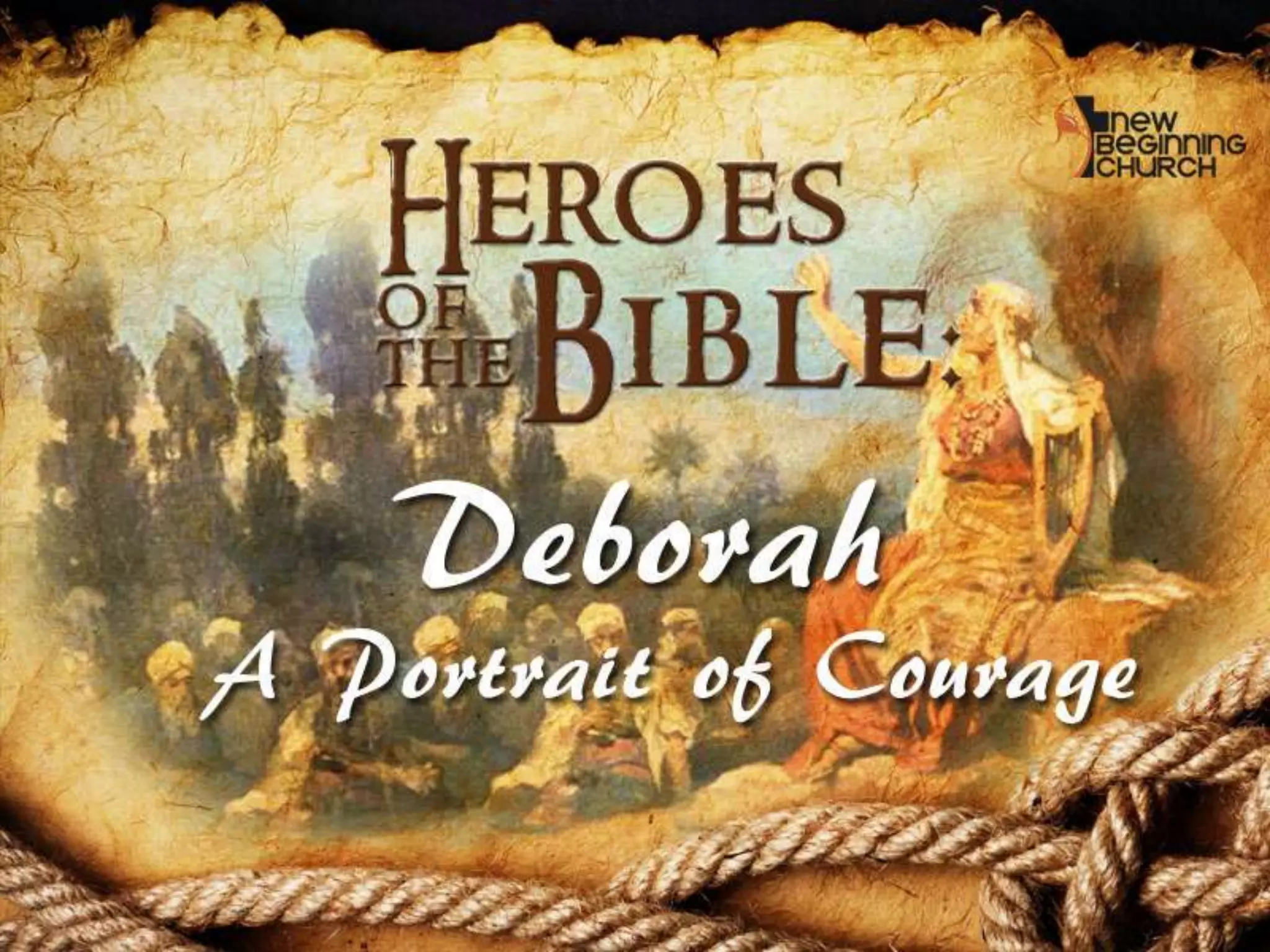 Heroes of the Bible Part 03 Deborah - english | PPTX