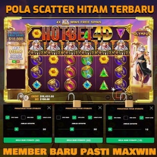 HOTBET4D SCATTER HITAM MAXWIN OLYMPUS TERPERCAYA | PDF